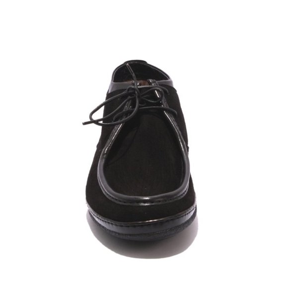 Ernesto Dolani | Shoes | Ernesto Dolani 1984 Black Suede Sheepskin Lace ...